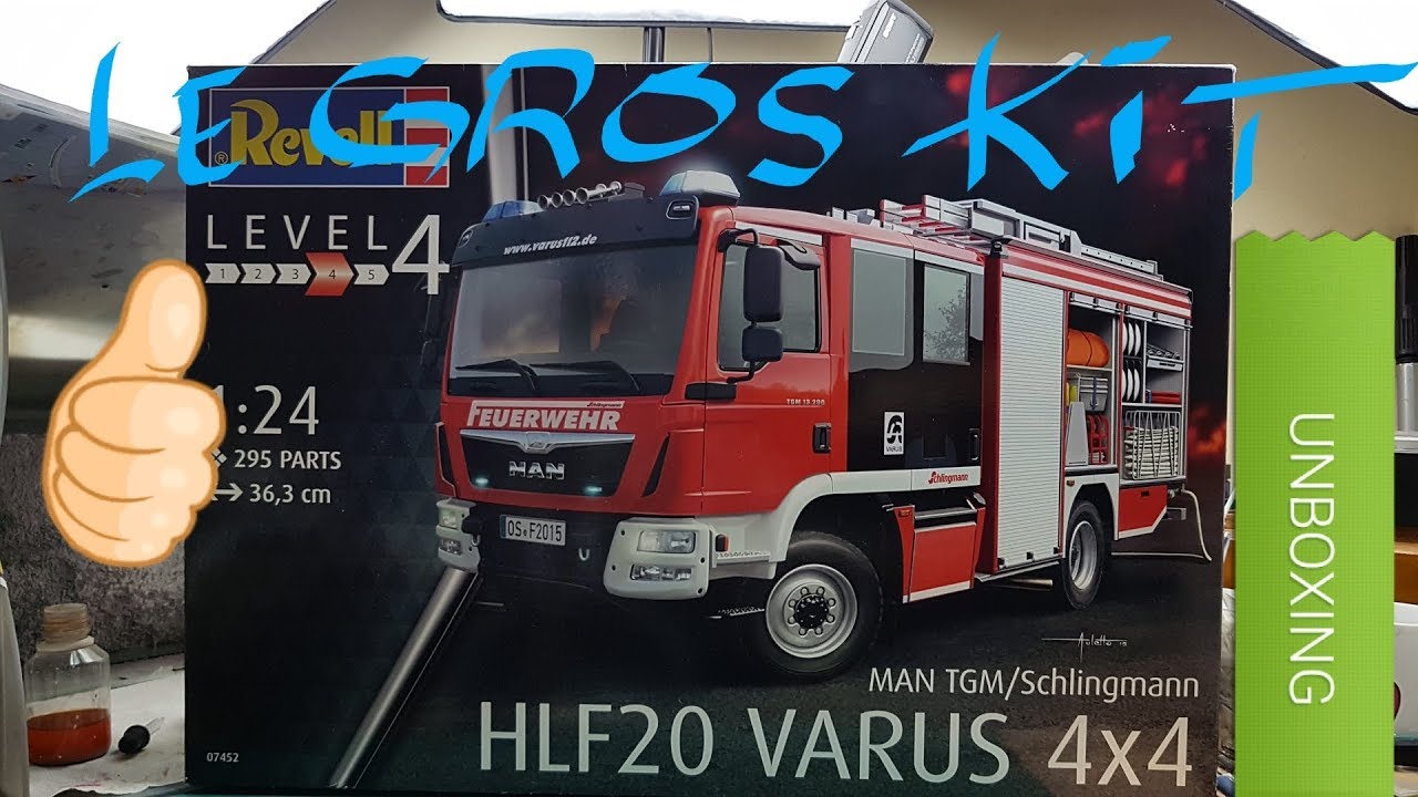 REVELL HLF 20 VARUS 4X4 - YouTube