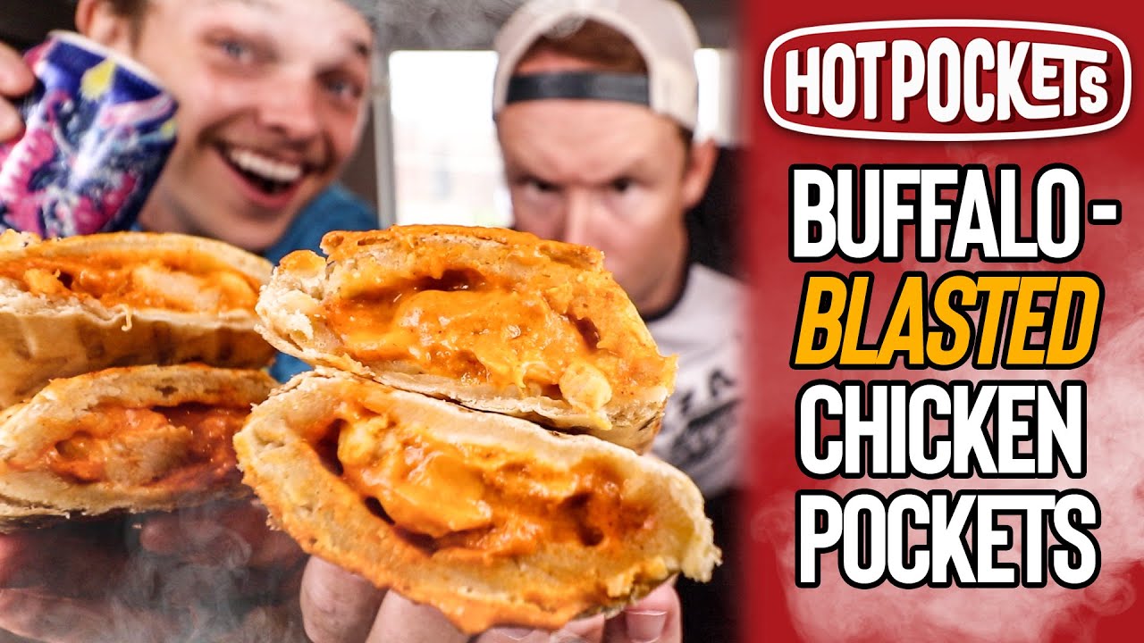 Taste Testing Hot Pockets' *BIG & BOLD* Buffalo-Blasted Chicken ...
