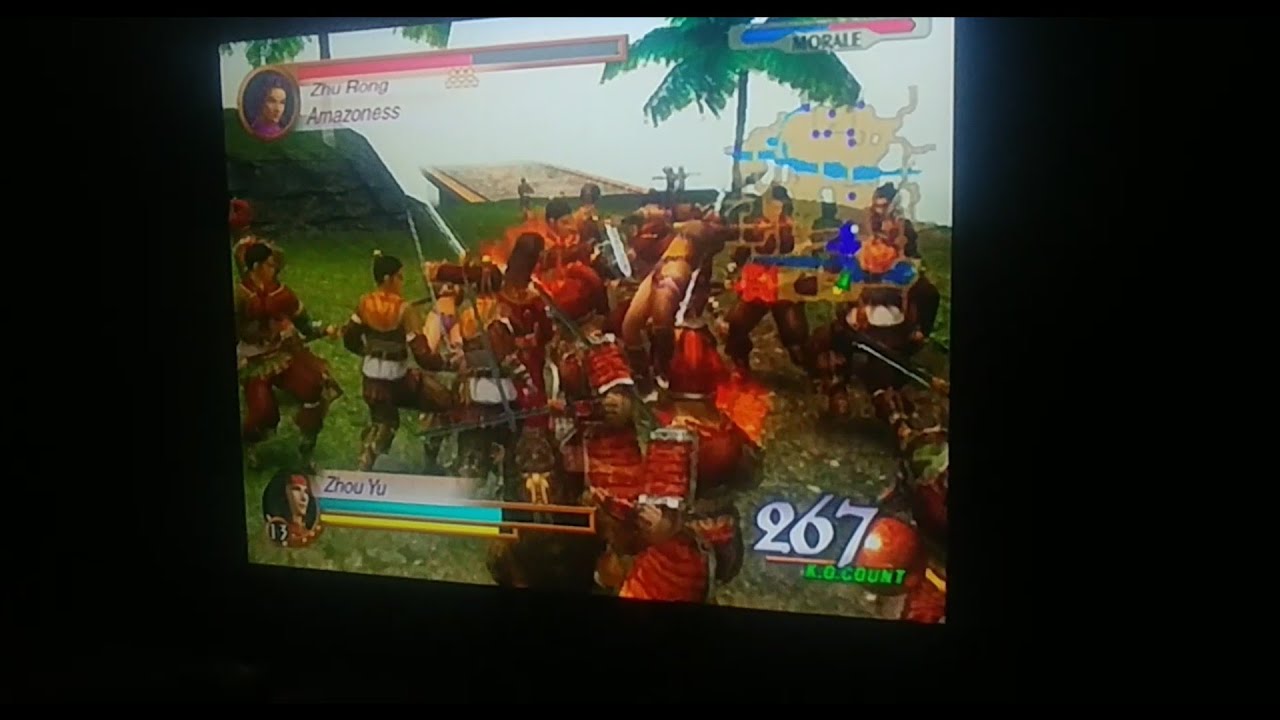 Dynasty Warriors 3 Xtreme Legends Zhou Yu Attacks 2 Amazonesses Ryona ...