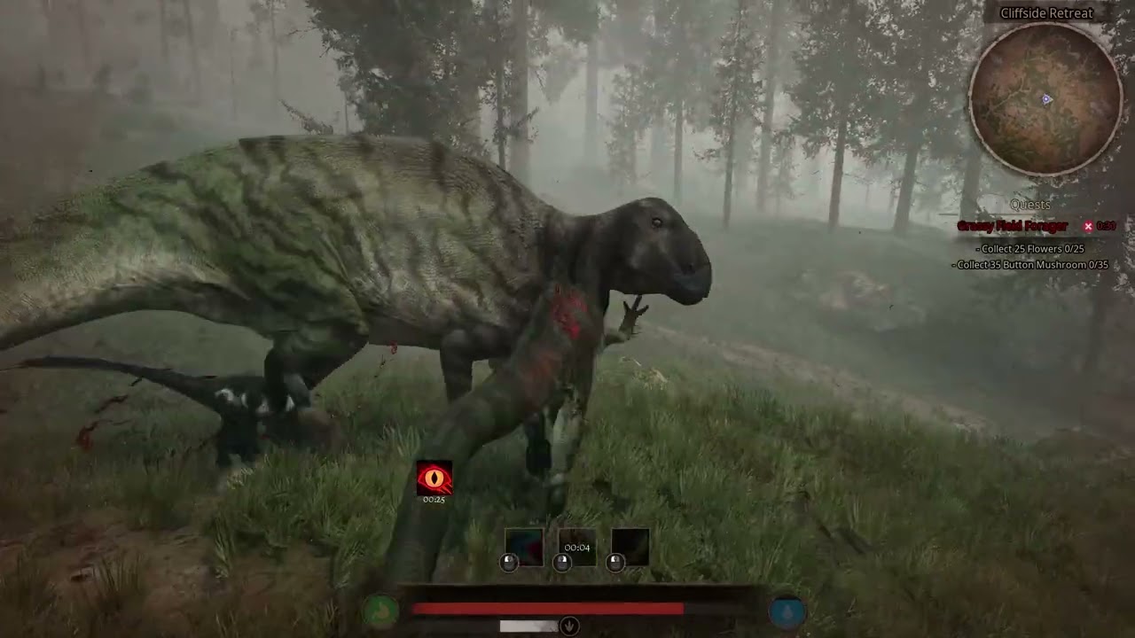 Murderous Chicken Squad vs Barsboldia - Path Of Titans Gameplay - YouTube