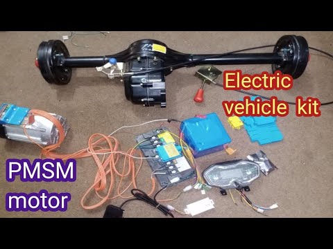 Electric car PMSM motor kit with differential delivery in Pakistan ...