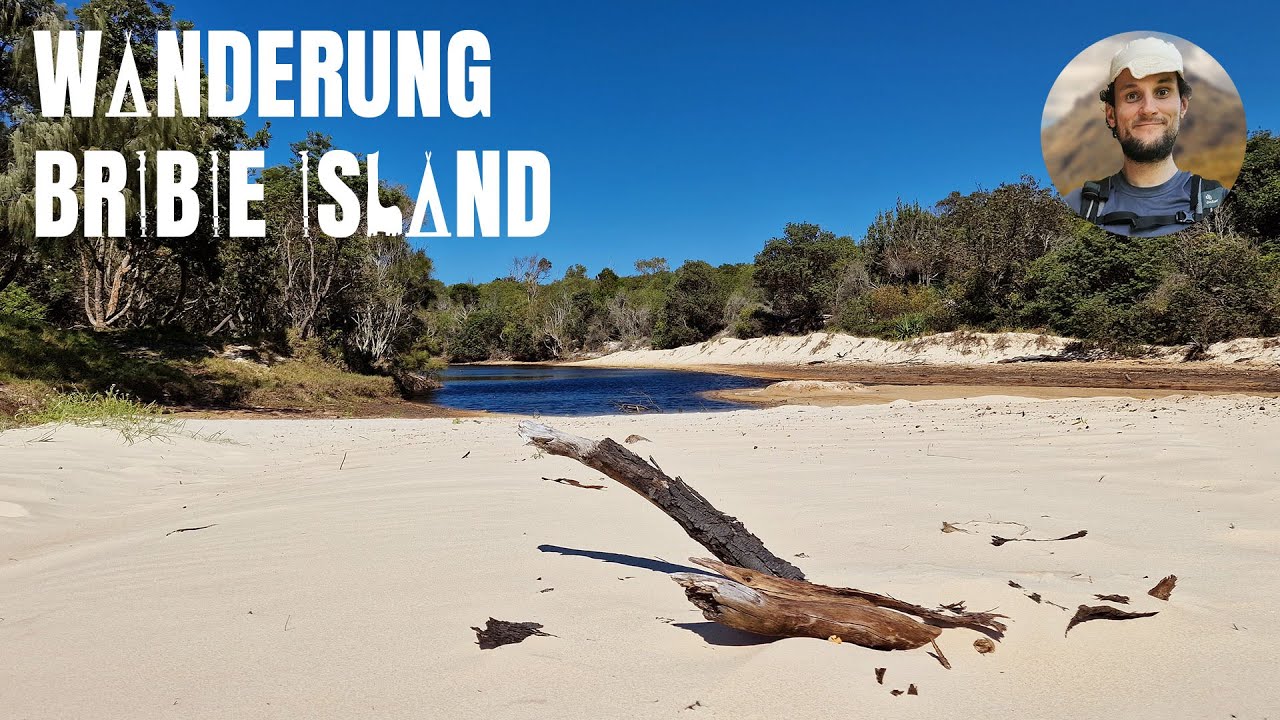 Wanderung auf der Sandinsel Bribie Island - YouTube