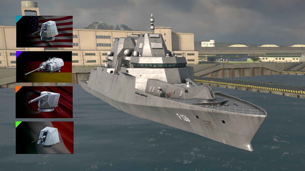 Top 3 mejores cañones de modern warship (Guía completa) - YouTube