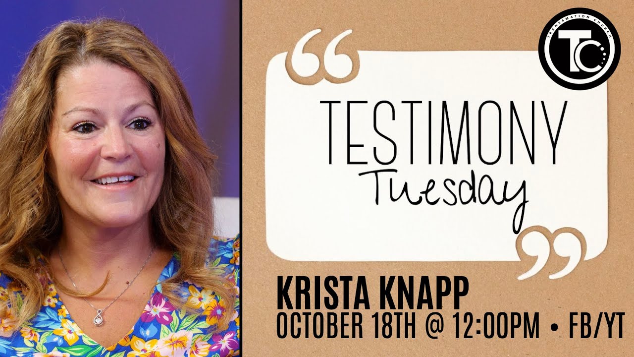 Testimony Tuesday - Krista Knapp - YouTube