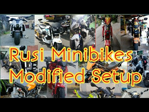 vlog#9 Rusi Minibikes Modified Setup - YouTube