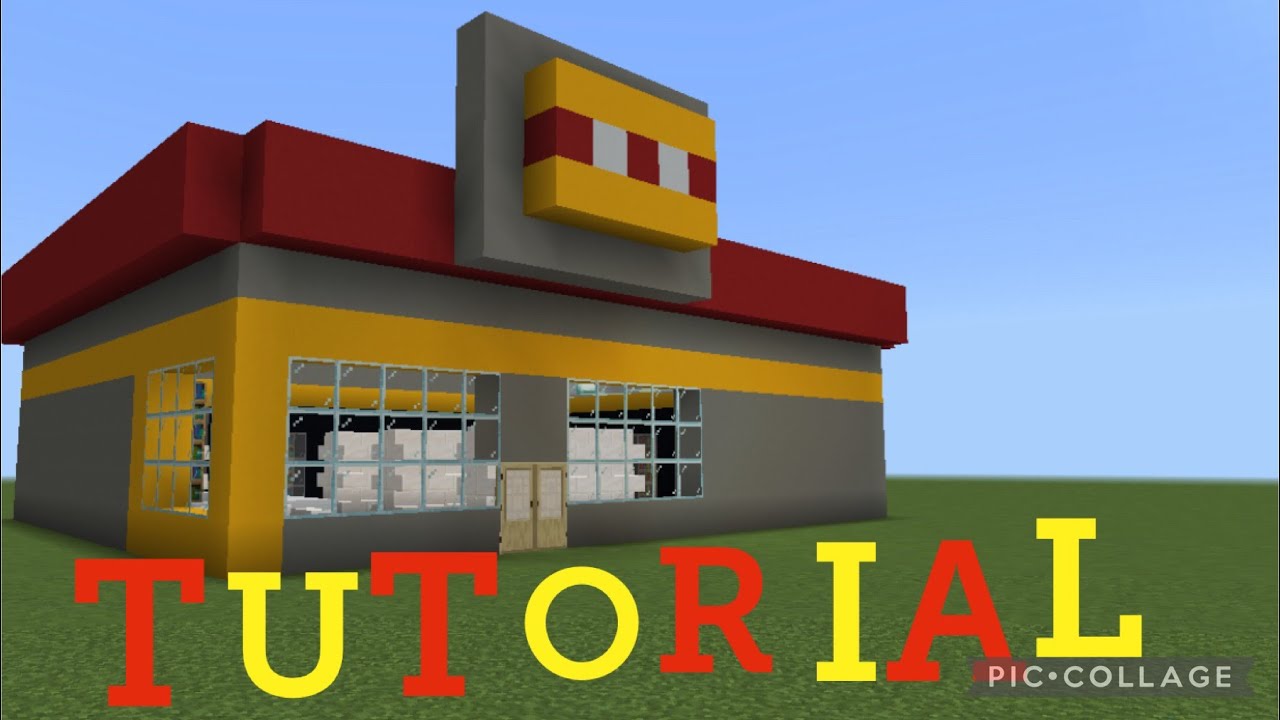 Cómo hacer un Oxxo en Minecraft facil…@ElVideoMexo - YouTube