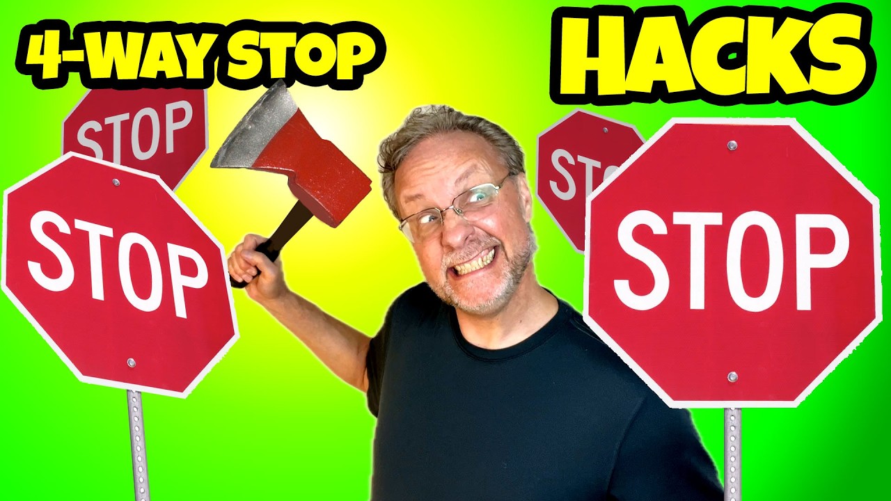 A 4-Way Stop is Harder - and Easier - Than You Think - YouTube