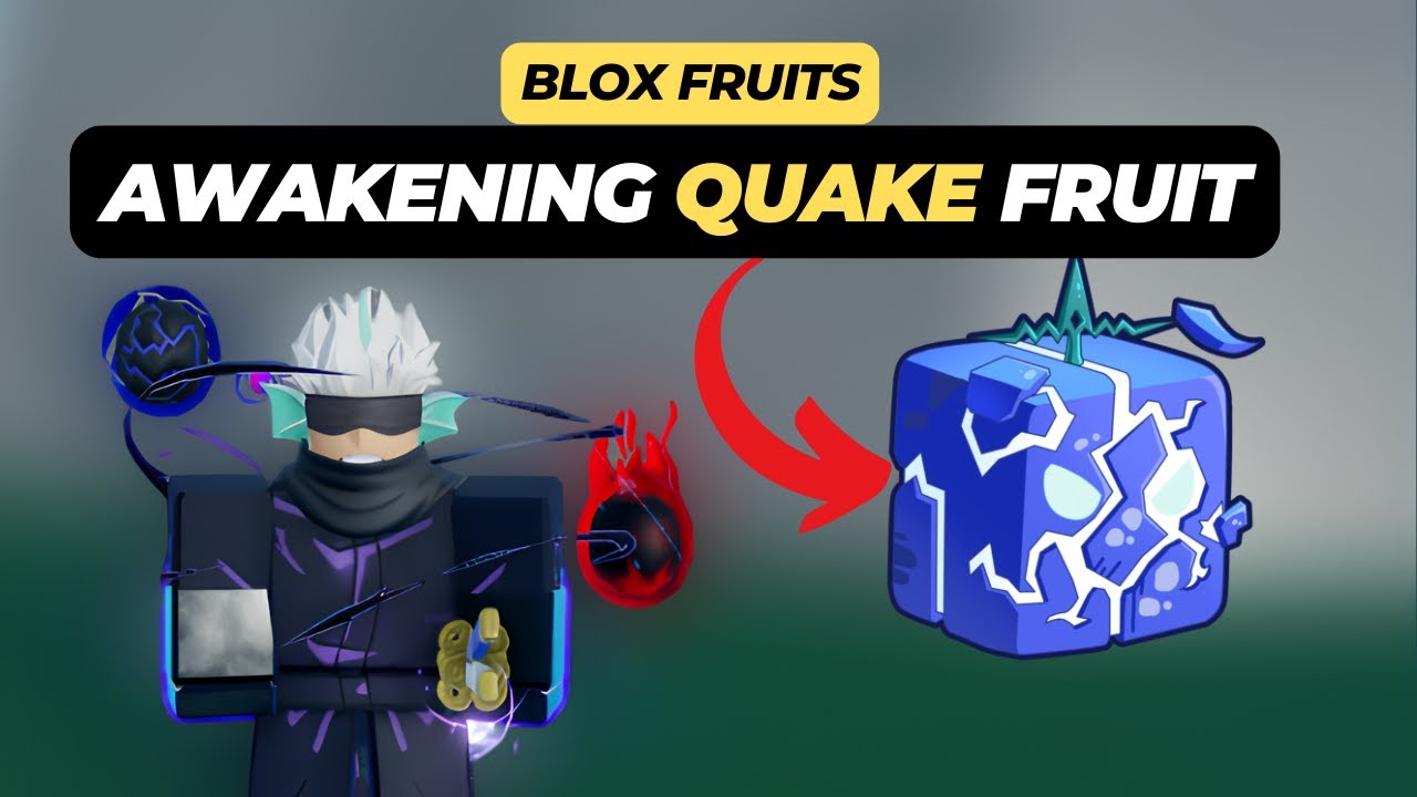 How to Awaken Quake Fruit in Roblox Blox Fruits - YouTube