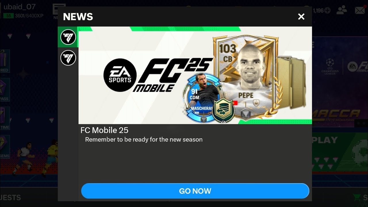 NEW PEPE ICON CARD! THINGS TO DO BEFORE FC MOBILE 25 - YouTube