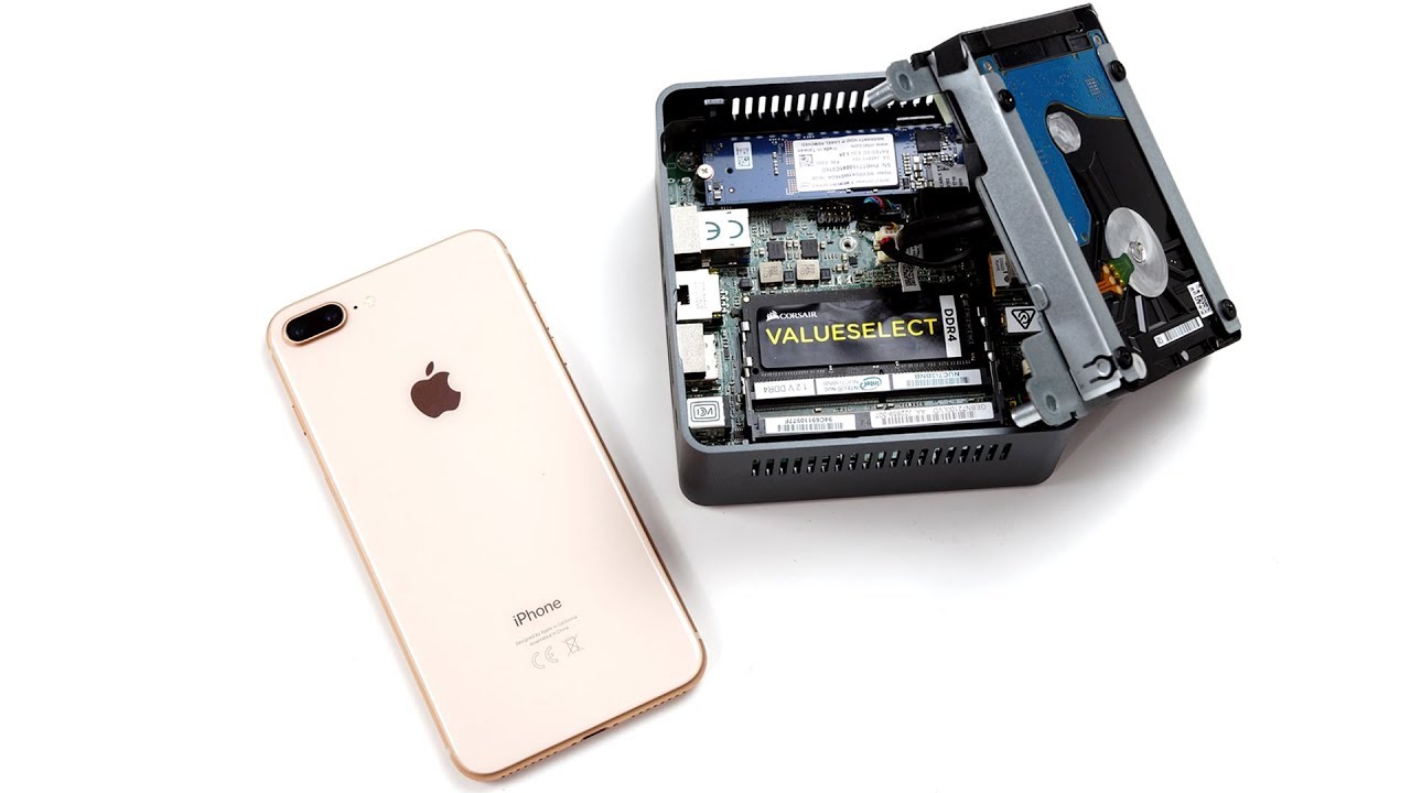 Intel NUC - компьютер размером с iPhone - YouTube