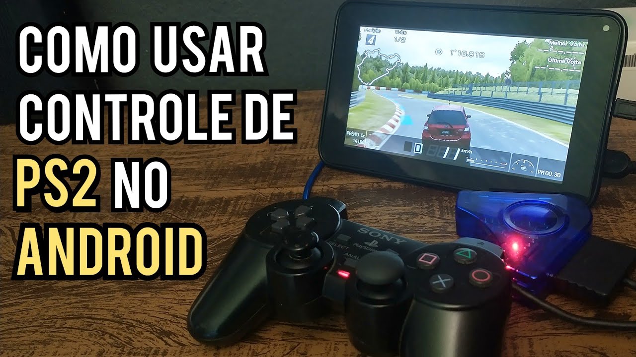COMO USAR CONTROLE DE PS2 NO CELULAR ANDROID / EMULADORES E JOGOS - YouTube