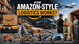 How Amazon Style Logistics Works? Amazon Style Logistics कैसे काम करता है Inside Amazon's Logistics