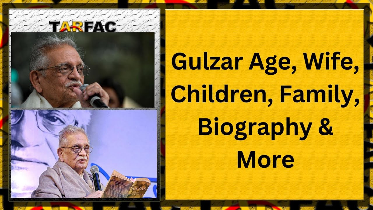 Gulzar Age, Wife, Children, Family, Biography & More #biography # ...