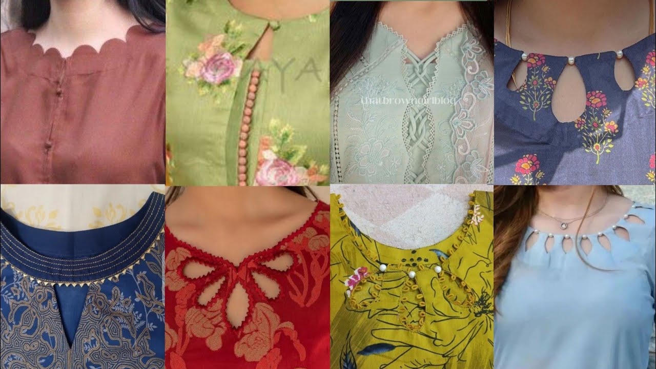 Stylish neck design|girls neck designing|girls kurti design|beautiful ...