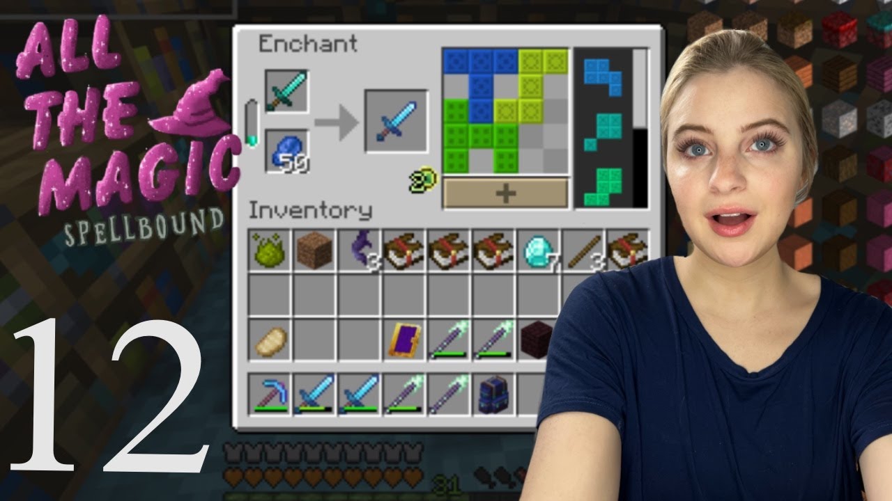 Minecraft Has TETRIS Now?? - Minecraft All the Magic Spellbound Modpack ...