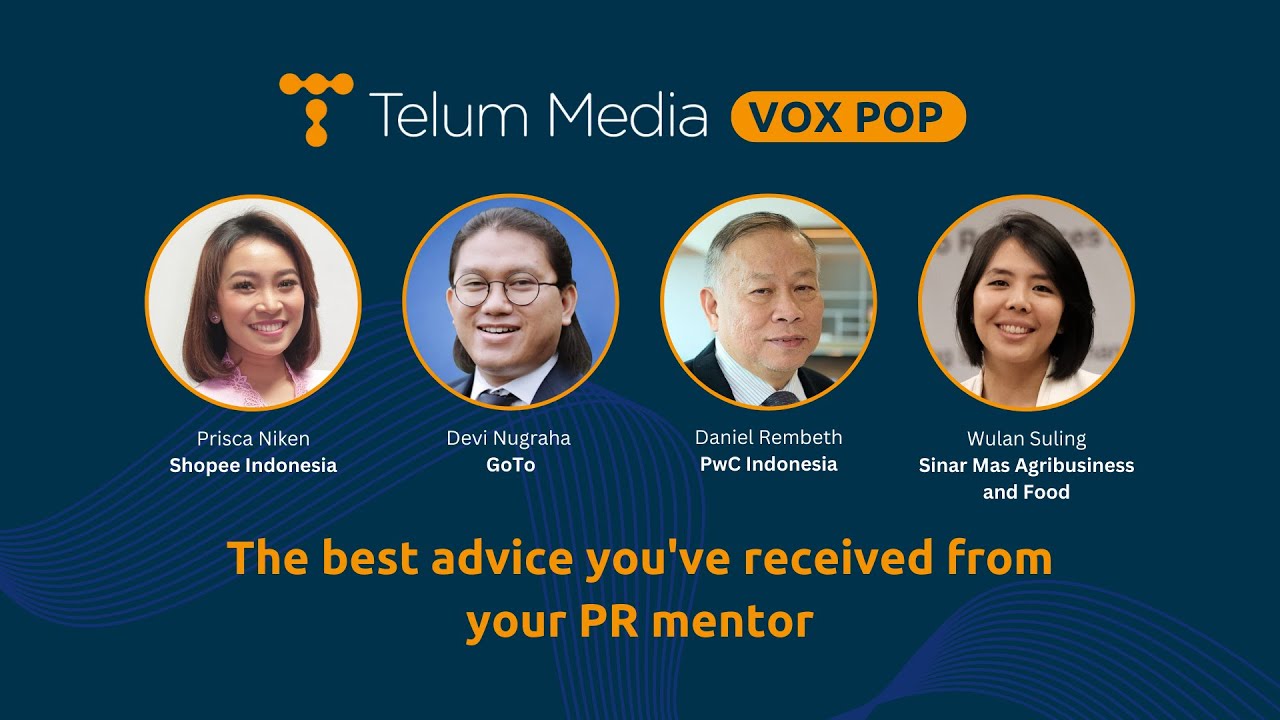 Best advice I've received from a PR mentor | Telum Vox Pop - YouTube
