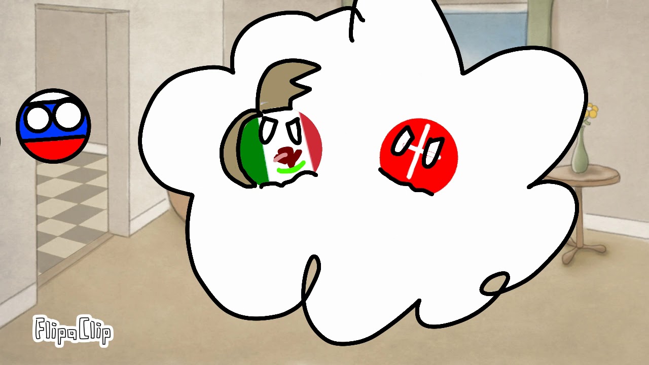 Countryballs fight Cloud - YouTube