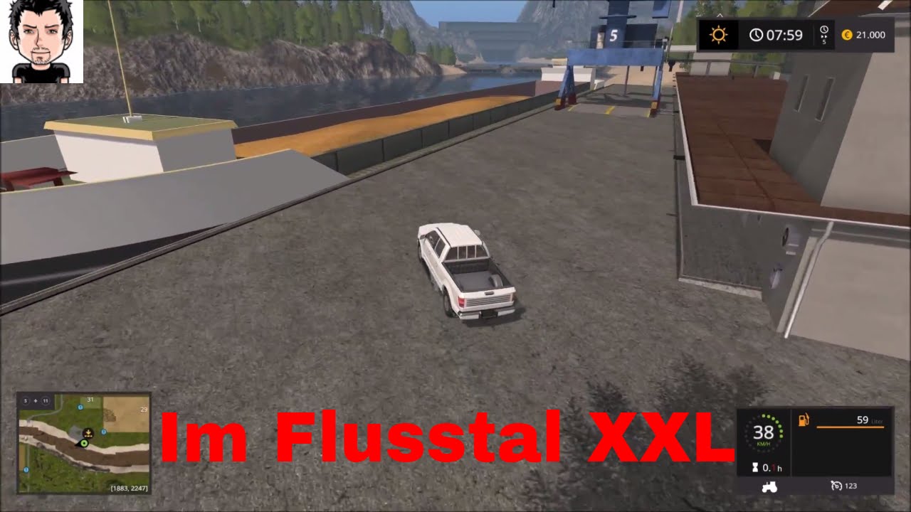 LS17 Map Vorstellung Im Flusstal XXL Landwirtschafts Simulator 2017 ...