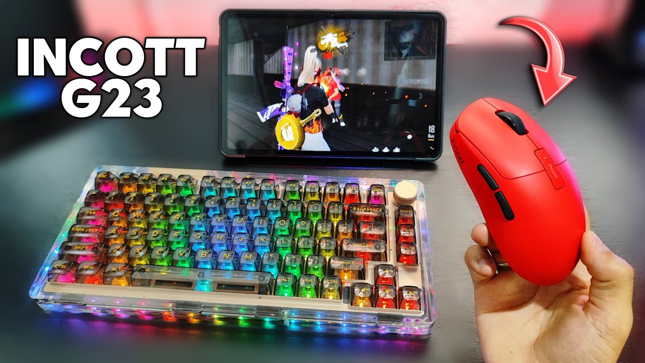SETUP MOBILADOR COM O MELHOR MOUSE GAMER !!! INCOTT G23 - YouTube