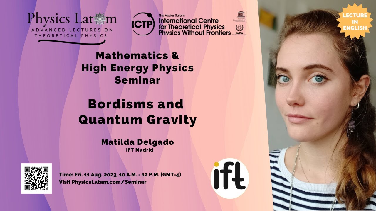 Bordisms and Quantum Gravity - Matilda Delgado - YouTube