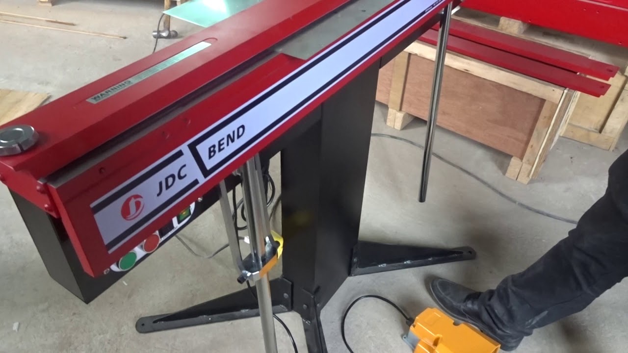Magnabend Electro-Magnetic Sheet Metal Bending Machine - YouTube