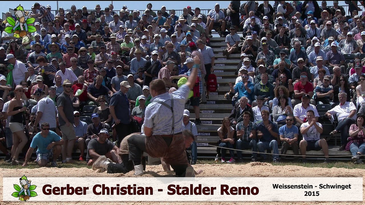 Christian Gerber mit Remo Stalder Weissenstein-Schwinget 2015 - YouTube