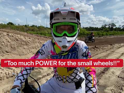 2020 KTM 105 Big Bore Kit Supermini First Ride - YouTube