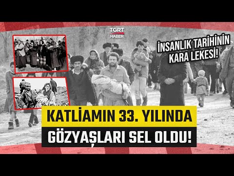 Ermeni Güçlerinin Hocalı Katliamı 33. Yılında Da Unutulmadı: Anma Töreninde Gözyaşları Sel Oldu!