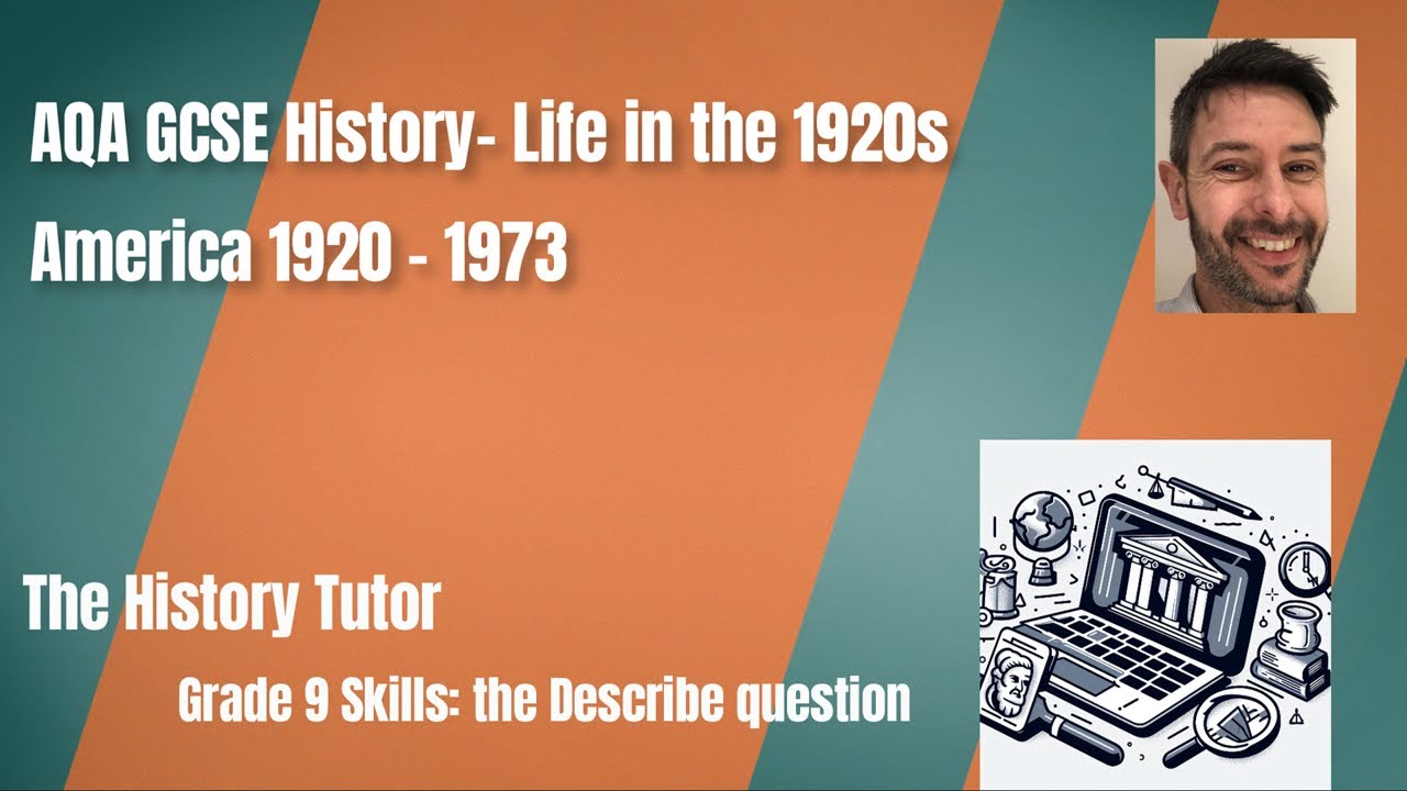 GCSE History- America 1920-1973: 1920s Social Changes Grade 9 'Describe ...