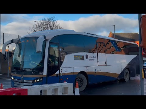 Translink Goldliners Volvo Sunsundegui sc5 1253 & Scania Caetano ...