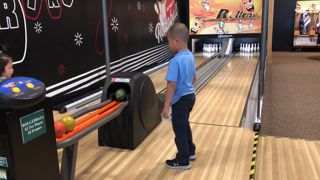 Mini Bowling at Scheels in Reno - YouTube