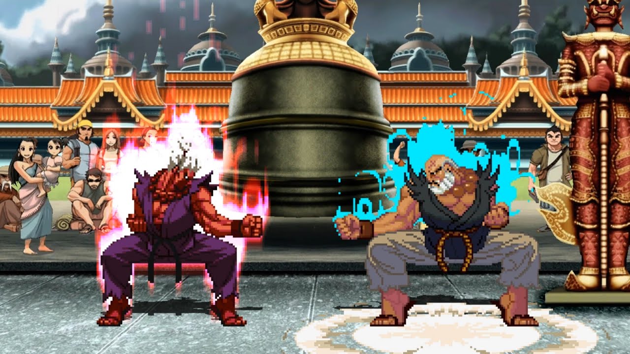 SHIN AKUMA vs GOUKEN - The most epic fight ever made! - YouTube