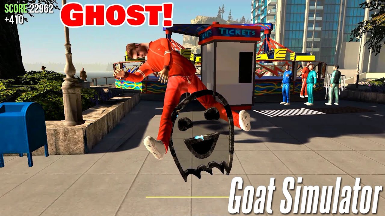 Goat Simulator Walkthrough Gameplay - Ghost Mutator / PC - YouTube
