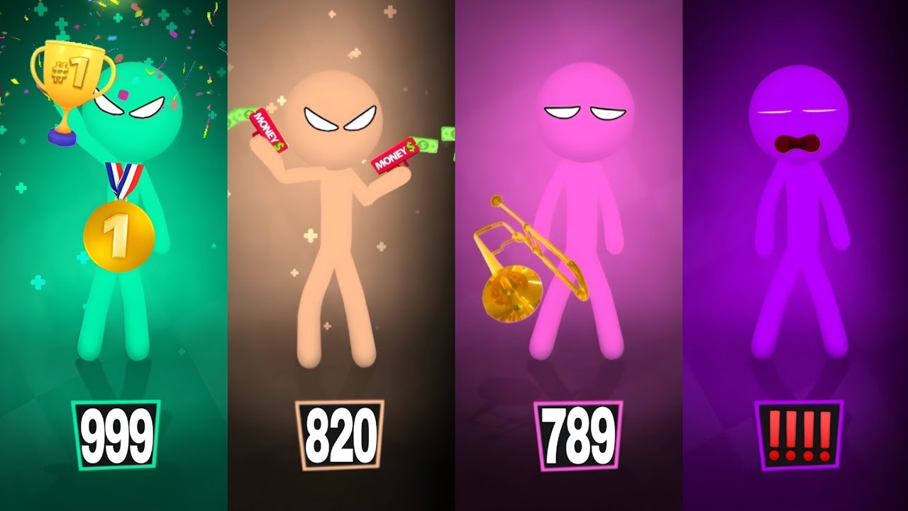 Intense Moments & Wins! Stickman Fight Highlights - Stick Party 234 ...