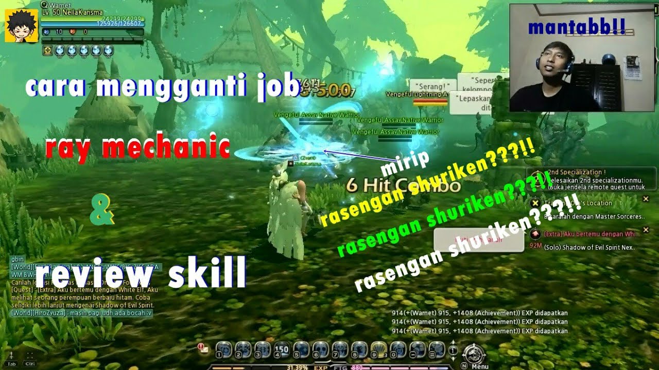 cara mengganti job spin off tinker (mechanic to ray mechanic )& review ...