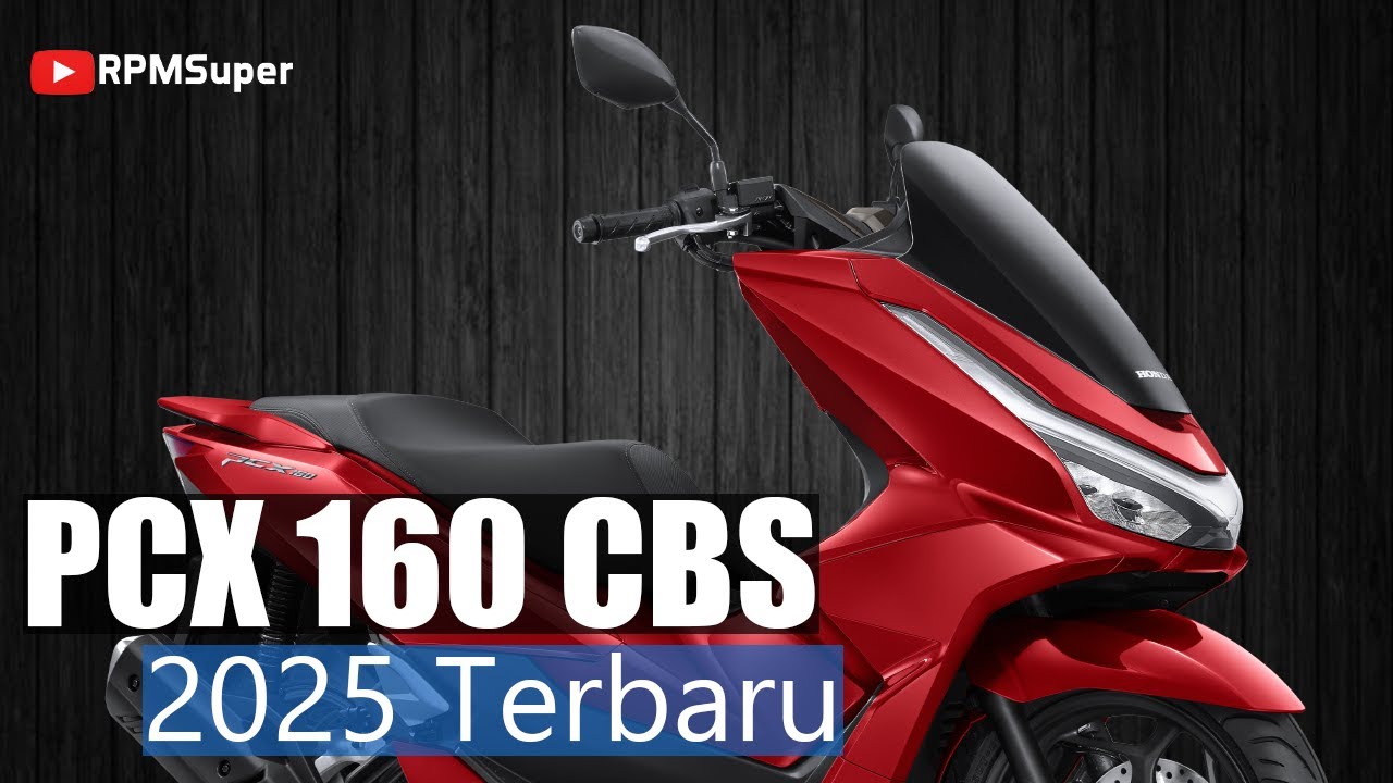 Review Honda PCX 160 CBS 2025. Cek Harga dan Warnanya - YouTube