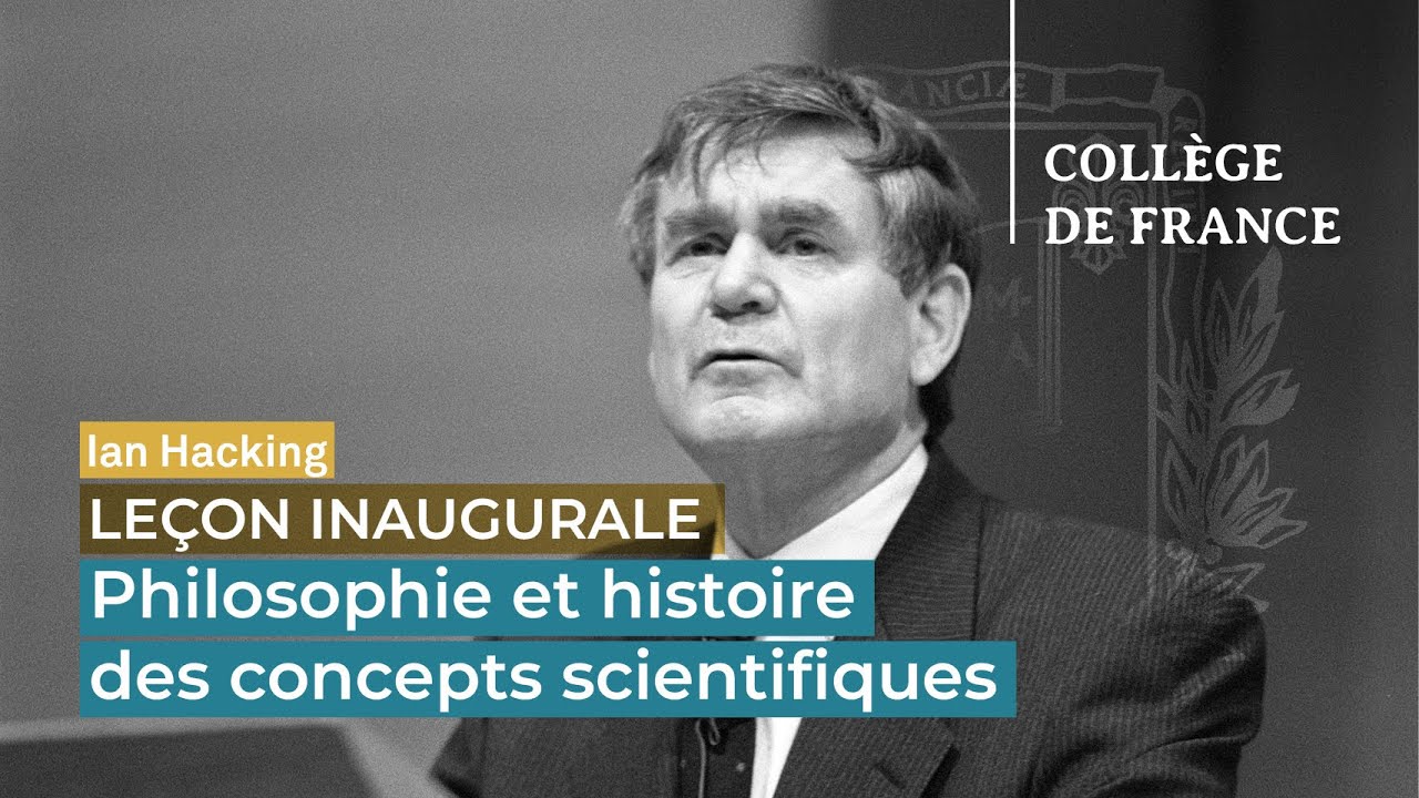 Philosophie et histoire des concepts scientifiques - Ian Hacking (2001 ...