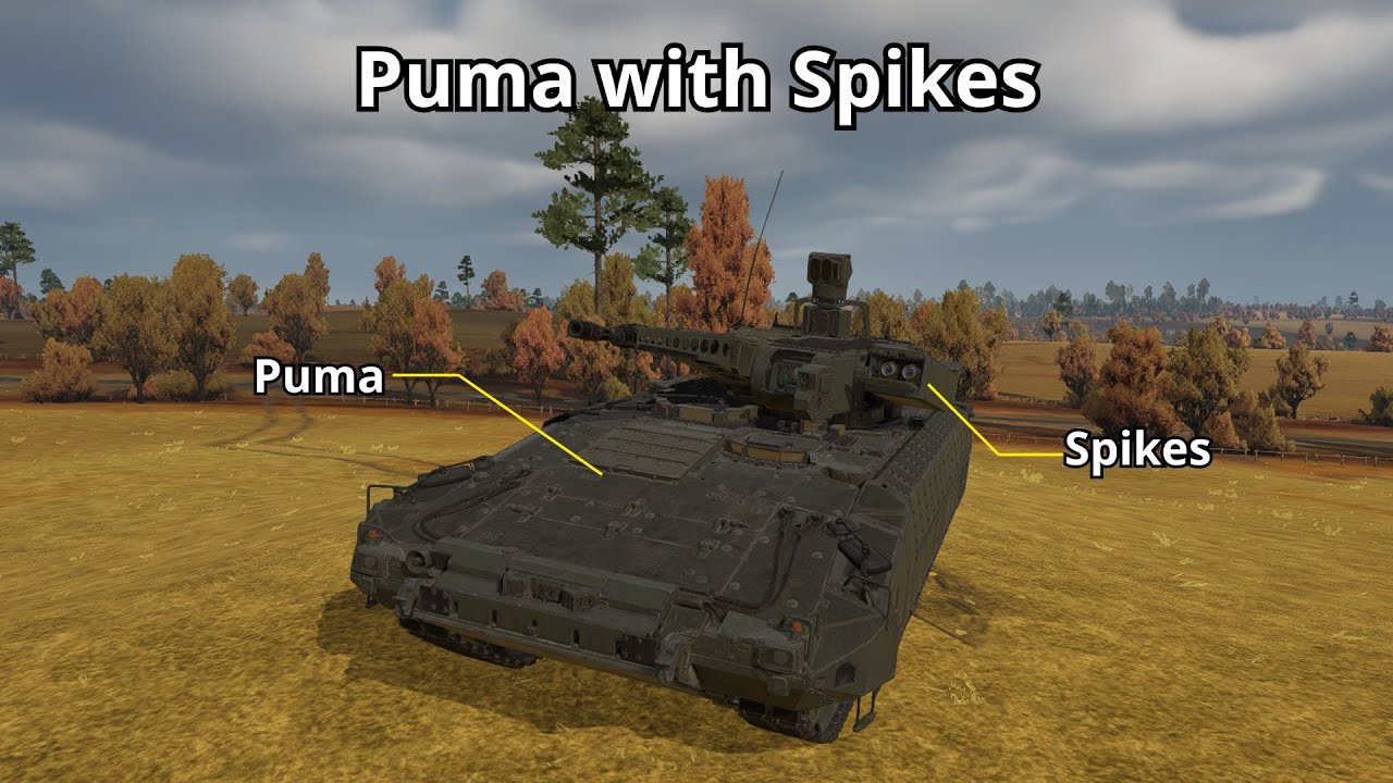 Puma VJTF (War Thunder) - YouTube