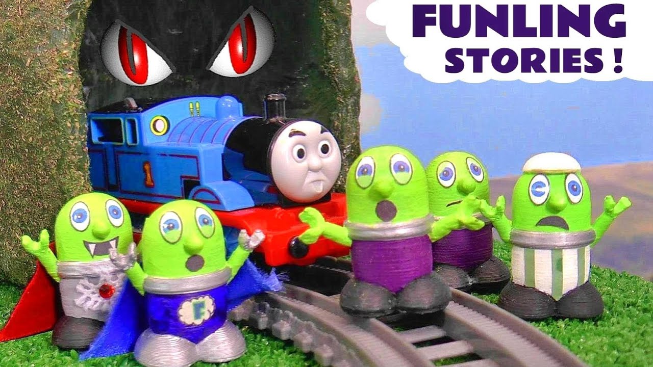 Funlings Fun Adventure Stories With Toy Trains - YouTube