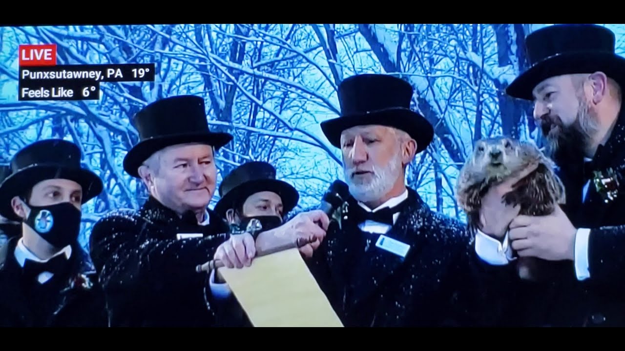 Groundhog Day 2021: Punxsutawney Phil LIVE! - YouTube
