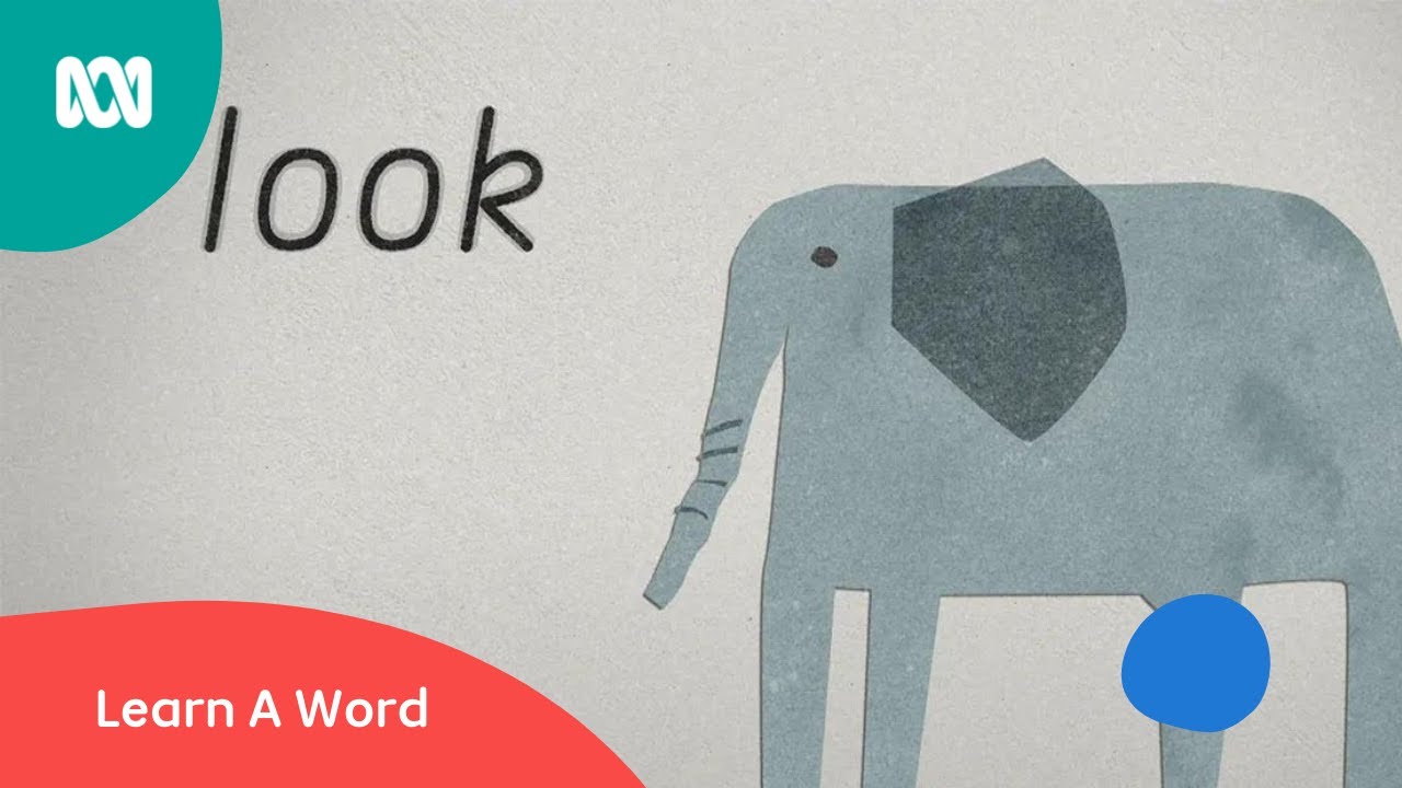 How To Spell And Write 'Look' | Learn A Word | ABC Kids - YouTube