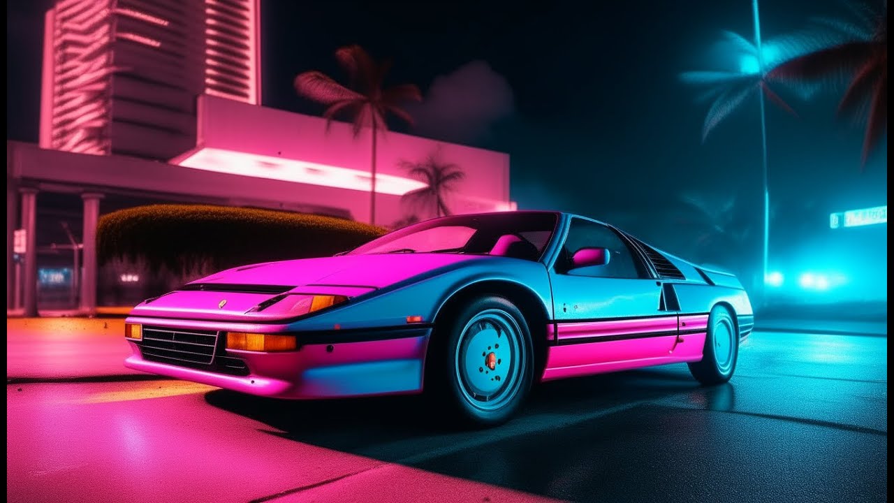 Driving Miami Night 80s - Synthwave | Retrowave | Chillwave [SUPERWAVE ...