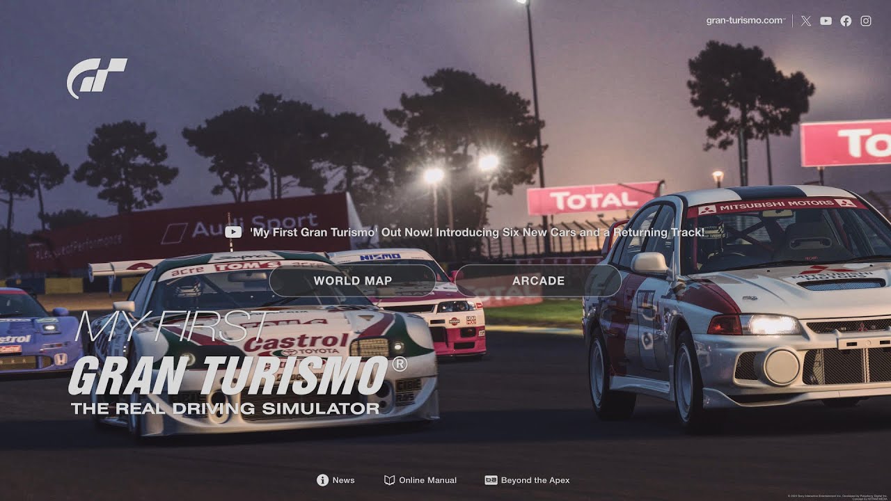 My First Gran Turismo Intro Teaser - YouTube