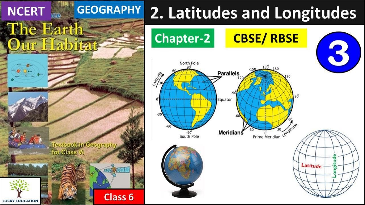 Chapter 2 Latitudes and Longitudes Class 6 Geography NCERT CBSE - part ...