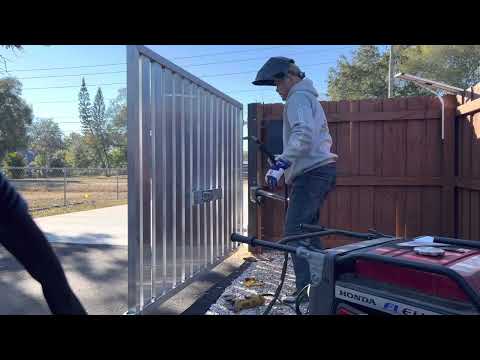 Miller 255 aluma pro lite gun Honda eu7000 generator welding aluminum ...