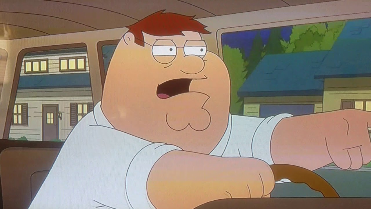 Peter drives drunk - YouTube
