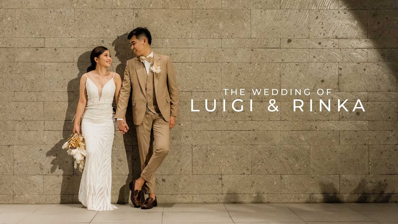 Luigi & Rinka | A Wedding in Espacio Events Place, Las Pinas - YouTube