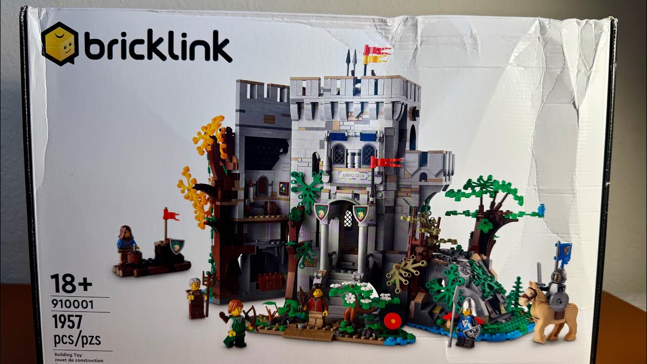 LEGO Bricklink Designer Program 910001 Castle in the Forest Review ...