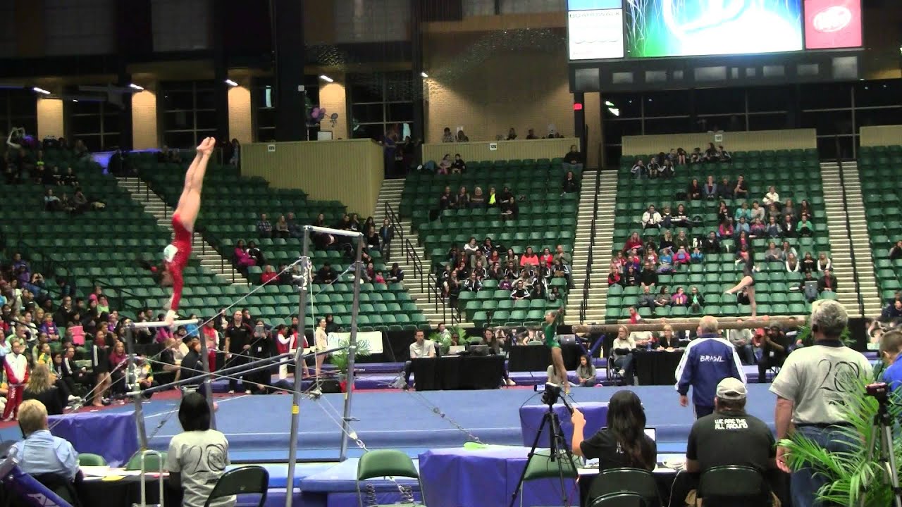 Ira Alexeeva - Bars - 2014 WOGA Classic - YouTube