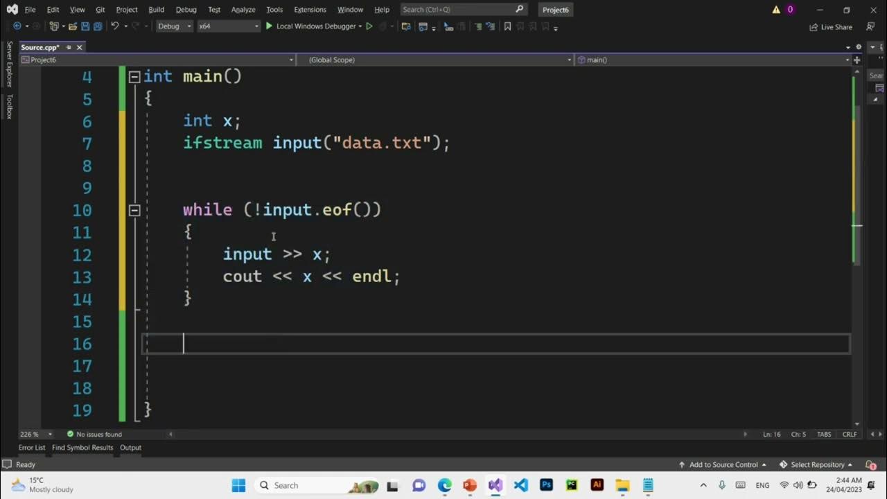 Fileinput Using Whileloop Youtube